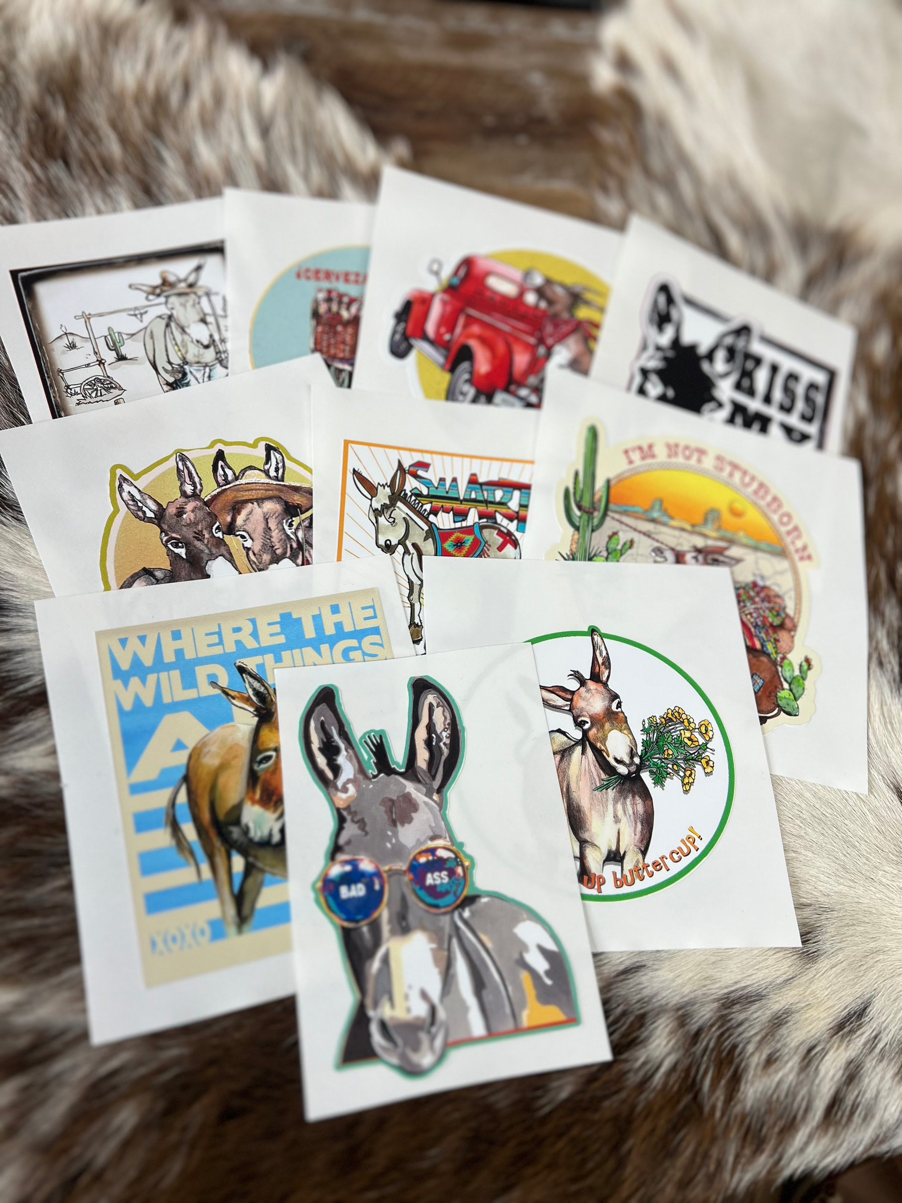Donkey Decal Stickers – Baileymay's Boutique Inc