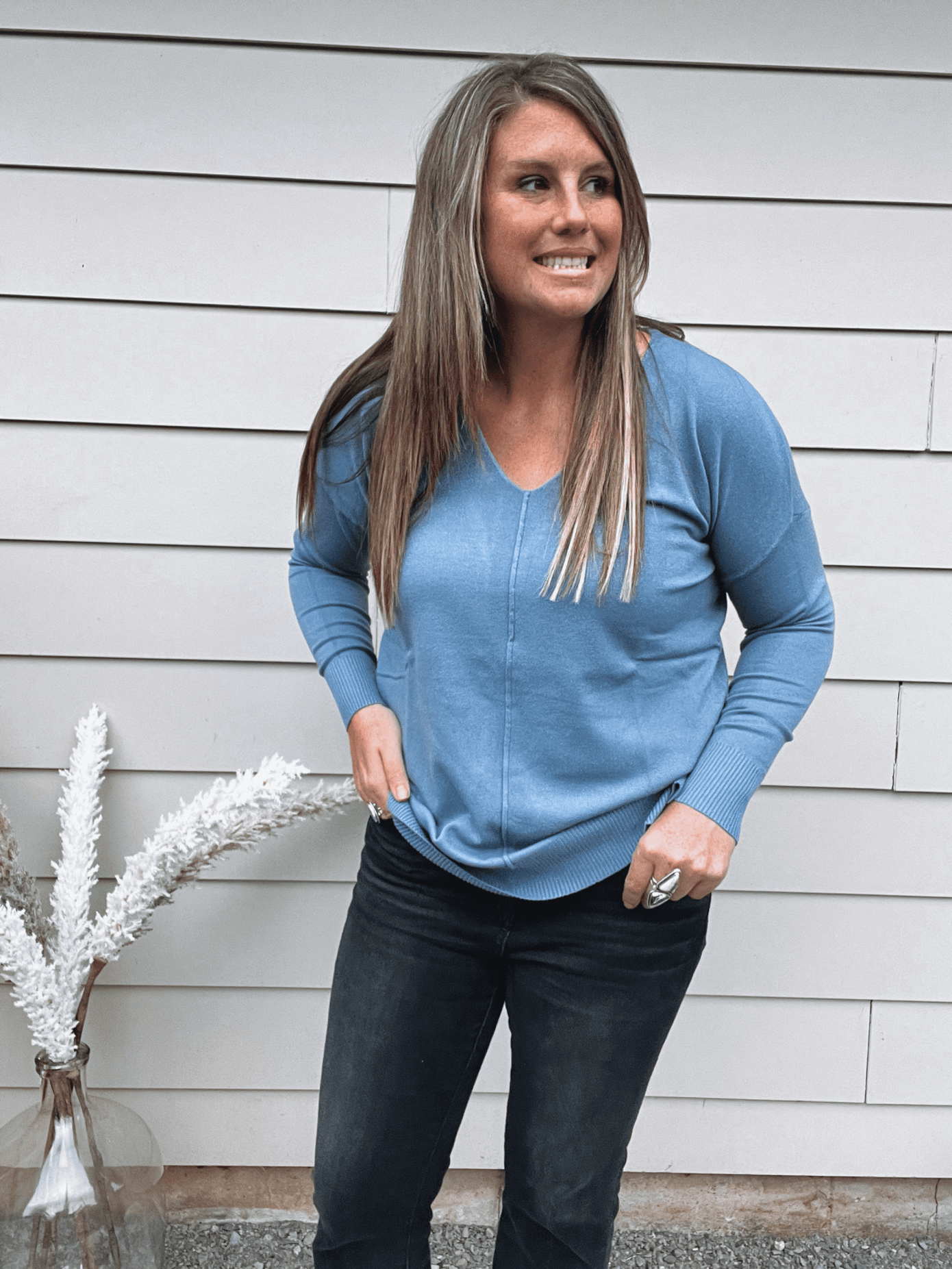 Murphy Dusty Blue – Baileymay's Boutique Inc